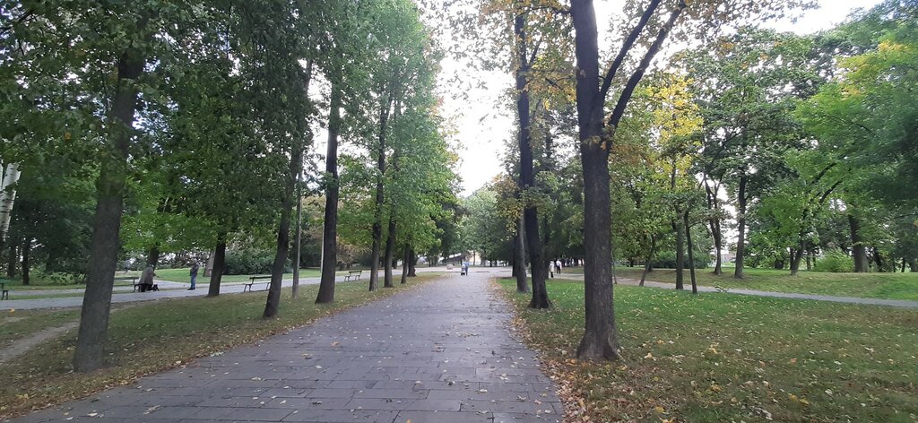 Kültür ve eğlence parkları Maksima Horkaha Park, Mahilioŭ, Moguilev, foto