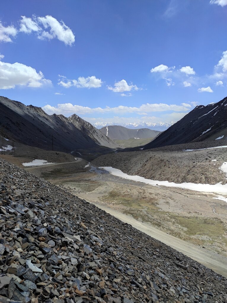 Dağ geçidi Перевал Суек, Issık Göl İli, foto
