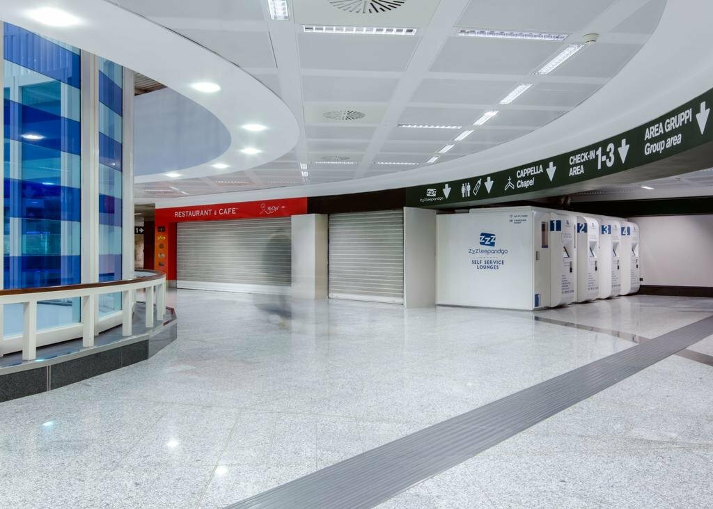 Otel Zzzleepandgo Mxp, Lombardiya, foto