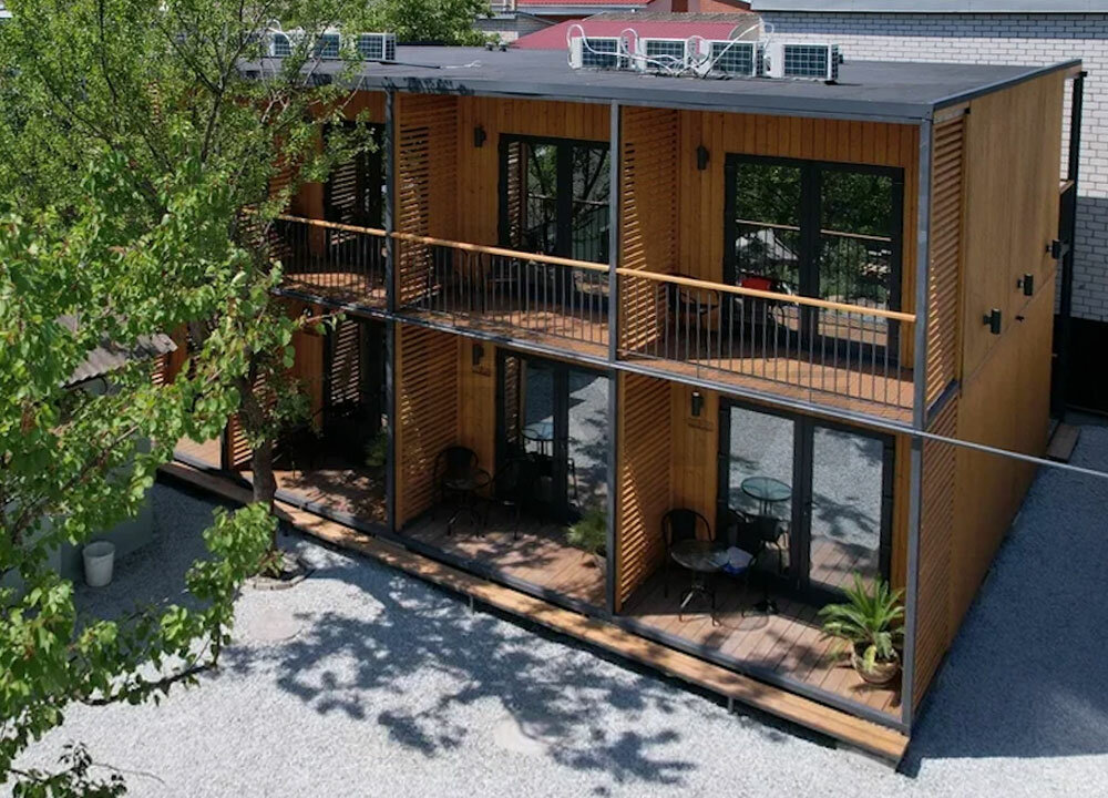 Prefabrik binalar Elmi, Krasnodar, foto