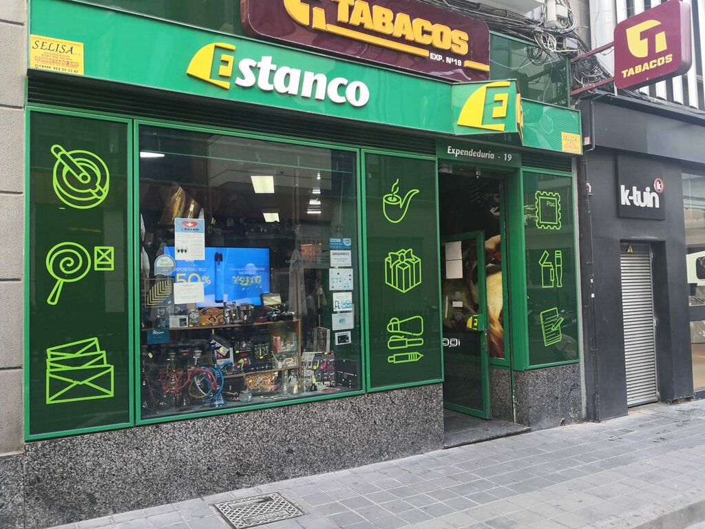 Tütün, sigara mağazaları Estanco 19 - Cava Alemania, Alicante, foto