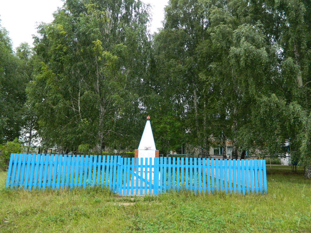 Anıt, heykel Обелиск землякам, погибшим в годы Великой Отечественной войны, Udmurtiya, foto