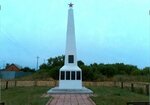 Обелиск воинам, павшим в Великой Отечественной войне (Tsentralnaya ulitsa No:67А, selo Novaya Yelshanka), anıt, heykel  Orenburgskaya oblastından