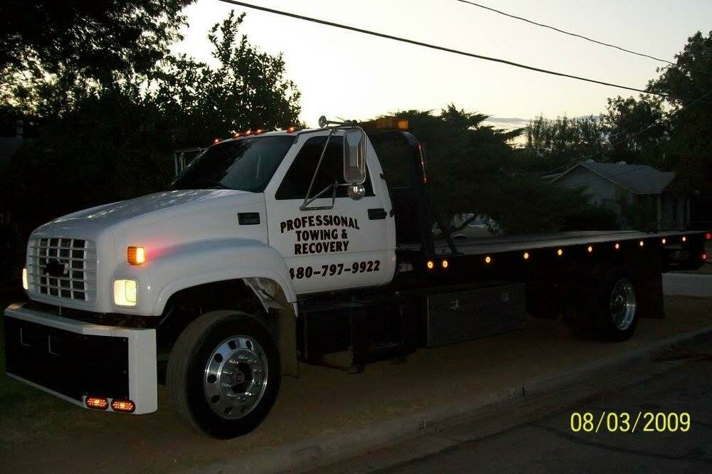 Çekici hizmeti Professional Towing & Recovery, Arizona Eyaleti, foto
