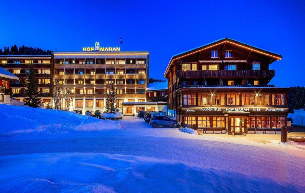 Otel Golf- & Sporthotel Hof Maran, Arosa, foto