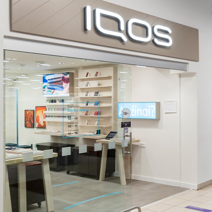 Elektronik sigara satış noktaları Iqos Parduotuvė, Telshay, foto