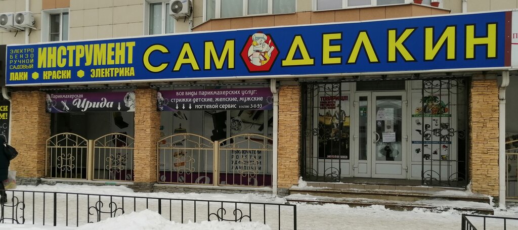 Elektrik ve benzinle çalışan aletler Samodelkin, Liski, foto