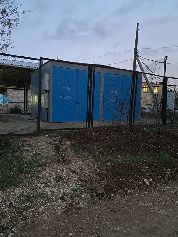 Mühendislik altyapısı Трансформаторная подстанция № 379, Yevpatorya, foto