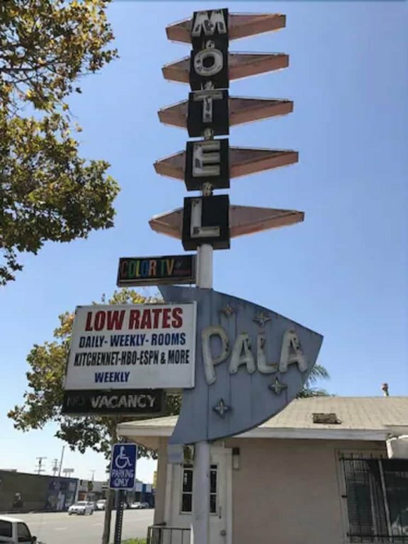 Otel Pala Motel, Pomona, foto