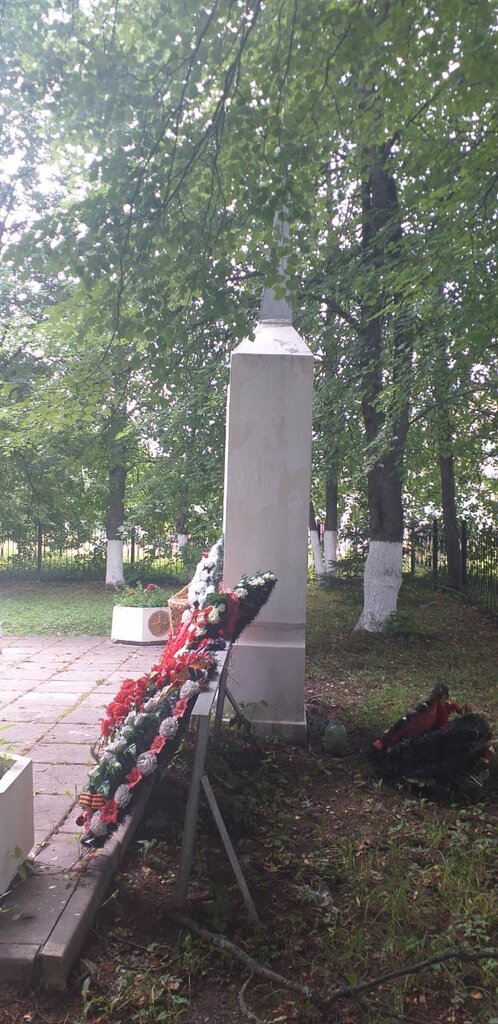 Anıt, heykel Братская могила советских воинов и мирных жителей, Saint‑Petersburg ve Leningradskaya oblastı, foto