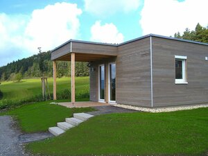 Bungalows am Sonnencamping Albstadt (Baden-Württemberg, Zollernalbkreis, Albstadt, Albstadt, Beibruck-Badkap), otel  Albstadt'tan