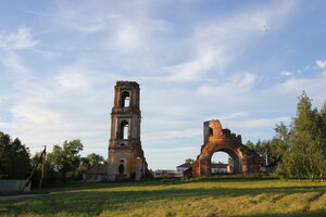 Колокольня (Ryazan Region, Shatskiy rayon, Lesno-Konobeyevskoye selskoye poseleniye, selo Lesnoye Konobeyevo), turistik yerler  Riazanskaya oblastından