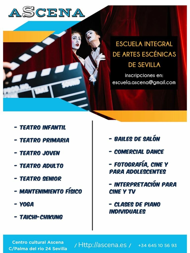 Ortaokul Ascena. Escuela Integral de Artes Escénicas de Sevilla, Sevilla, foto