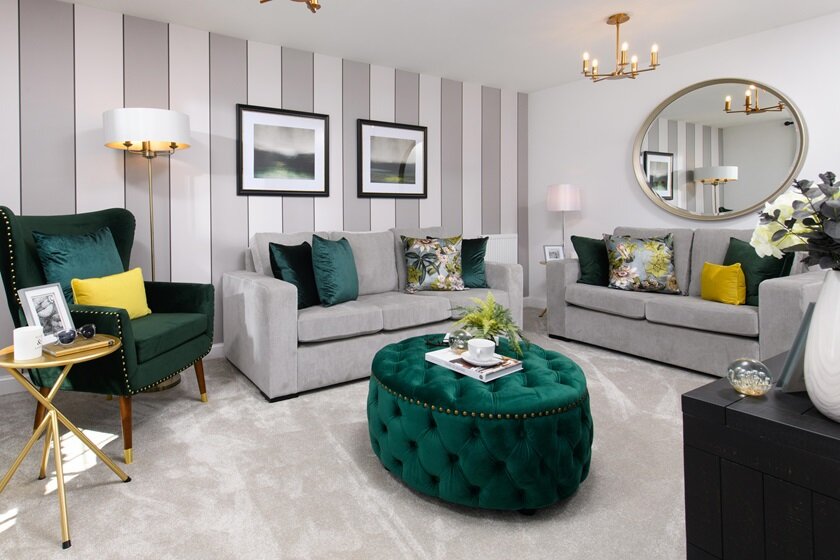 Arazi dizisi David Wilson Homes - St John's View, Kuzey Yorkshire County, foto