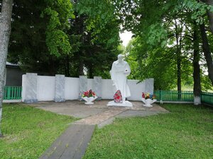 Воинам, павшим в годы Великой Отечественной войны (Tyumen Region, Vagayskiy rayon, selo Shestovoye), anıt, heykel  Tümen (Tiumenskaya) oblastından