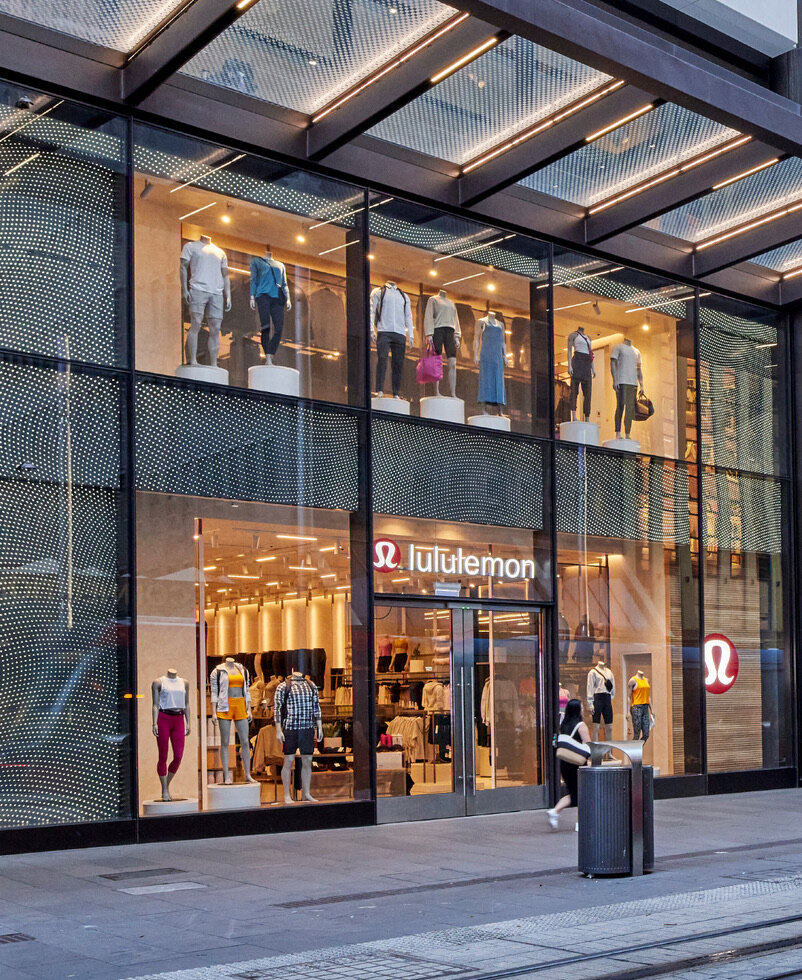 Giyim mağazası Lululemon, Sidney, foto