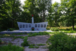 Погибшим землякам (Leningrad Region, Boksitogorskiy rayon, Samoylovskoye selskoye poseleniye, derevnya Anisimovo), anıt, heykel  Saint‑Petersburg ve Leningradskaya oblastından