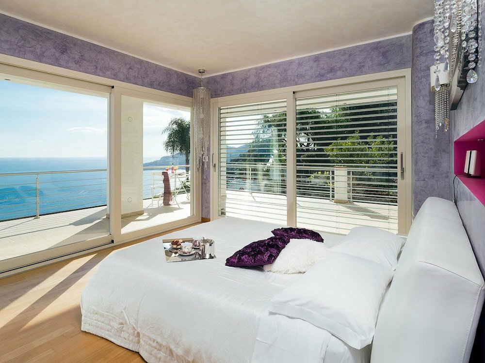 Otel Villa With Panoramic Sea View Pool Near Taormina, Sicilya, foto