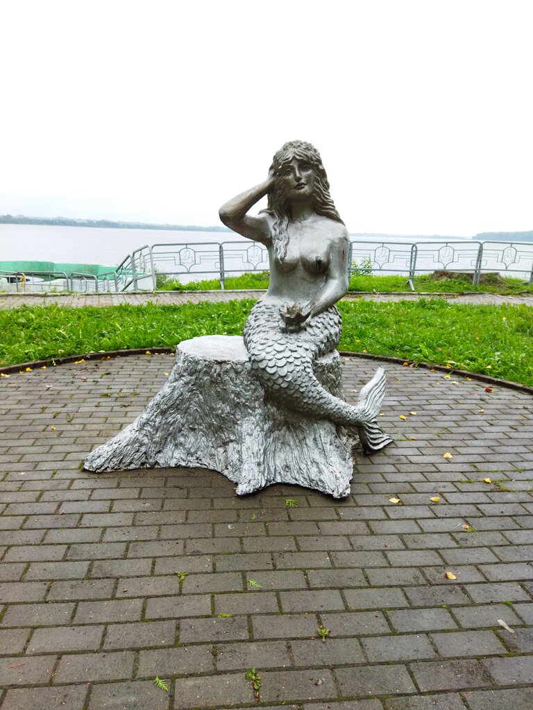 Park, sokak heykeli Лепельский Цмок, Vitebskaya oblastı, foto
