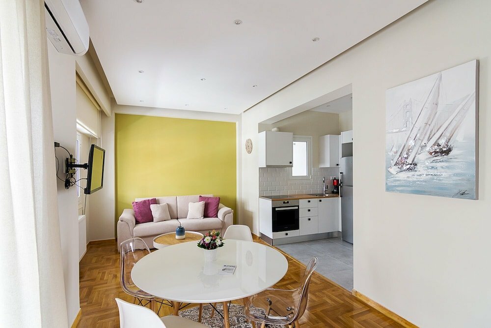 Otel Chic Penthouse for 4 ppl in Kolonaki, Atina, foto