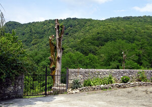 Observation deck (Autonomous Republic of Abkhazia, Sukhumskiy munitsipalitet, urochishche Kaman), seyir terası  Sukhumi Bölgesi'nden