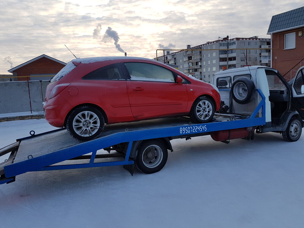 Çekici hizmeti Evakyator, Kıştım, foto