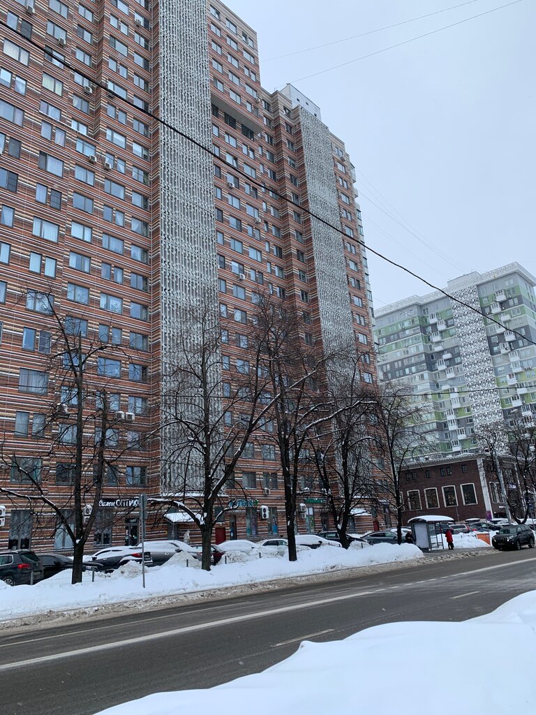 Troleybüs durağı Троллейбусная Станция Маршала Тухачевского, Moskova, foto