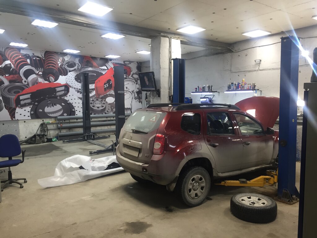 Otomobil servisi Avtopromservise, Asbest, foto