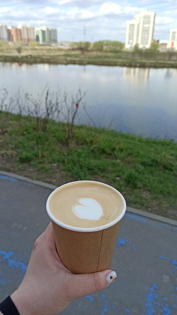 Kahve dükkanları BaristaMoscow, Moskova, foto