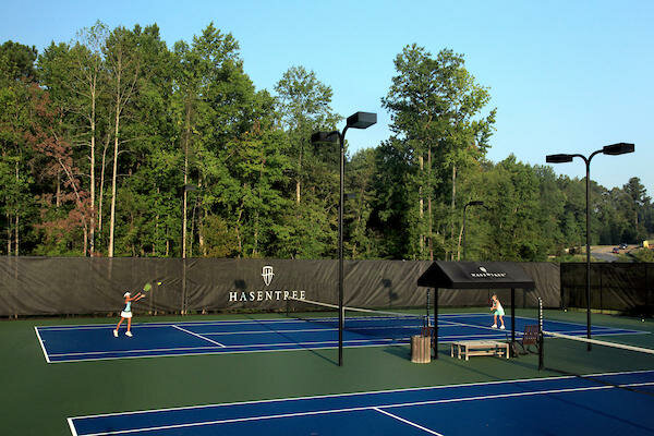 Tenis kulüpleri ve kortları The Hasentree Club, Kuzey Carolina Eyaleti, foto