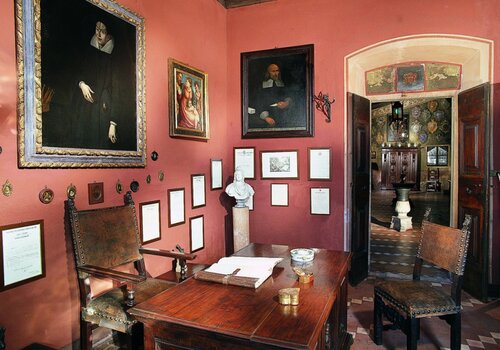Müzeler ve sanat galerileri Fondazione Ugo da Como - Museo Casa del Podesta' - Rocca di Lonato, Lombardiya, foto
