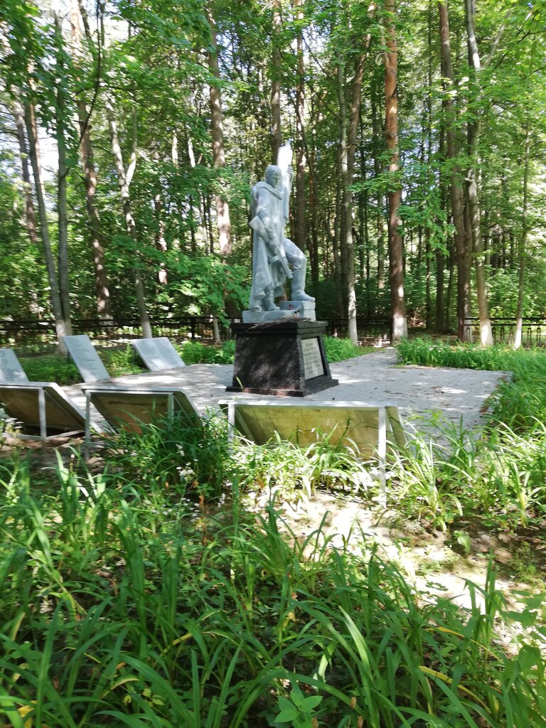 Anıt, heykel Братская могила № 4, Tulskaya oblastı, foto