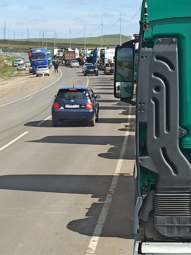 Sınır kapısı Интероскоп, Zabaykalski krayı, foto