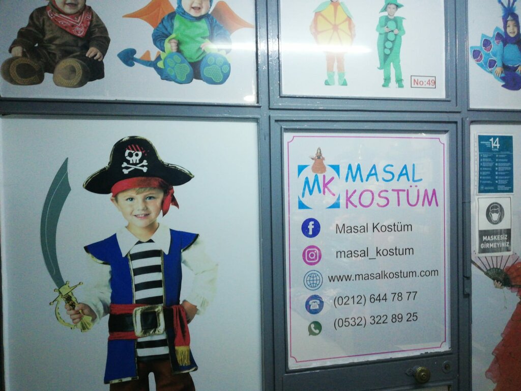 Kostüm mağazaları Masal Kostüm, İstanbul, foto