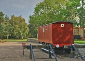 Quirky & Stylish Railway Carriage for 2 (England, Northumberland County, Wooler), otel