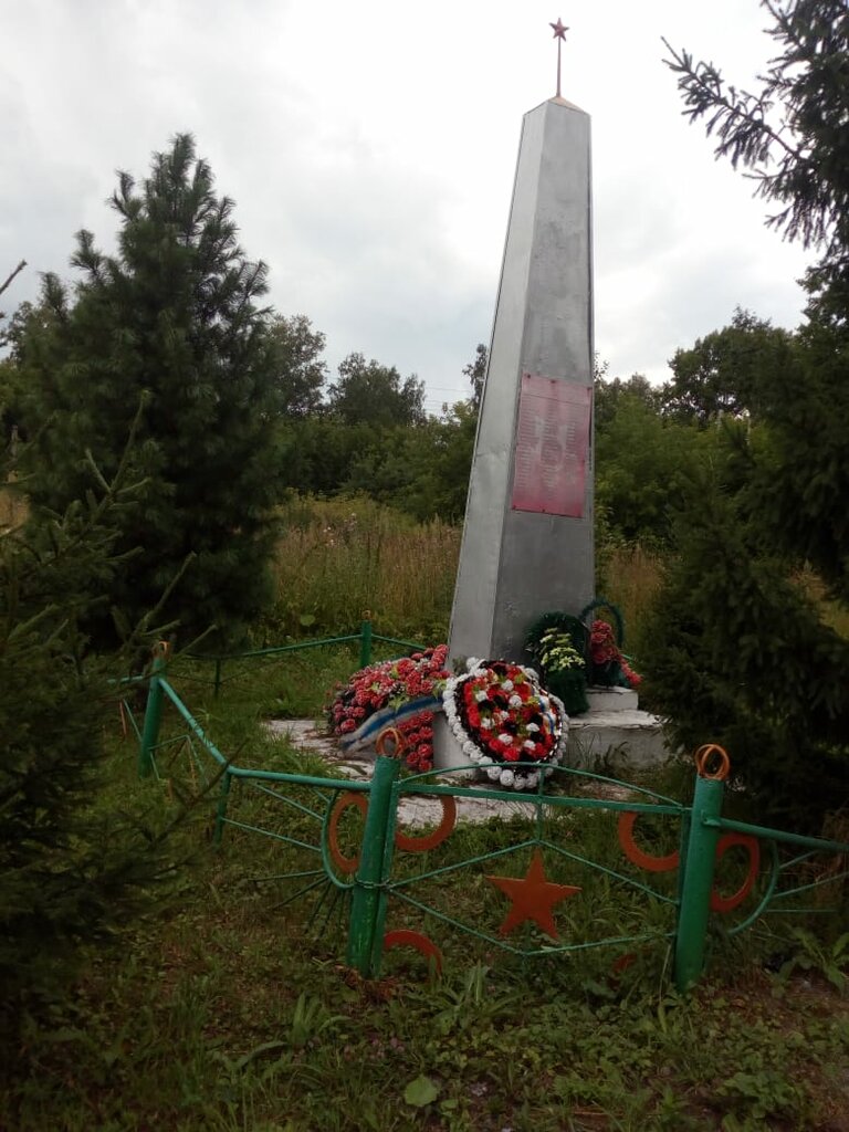 Anıt, heykel Воинам-землякам, погибшим в годы Великой Отечественной войны, Novosibirskaya oblastı, foto
