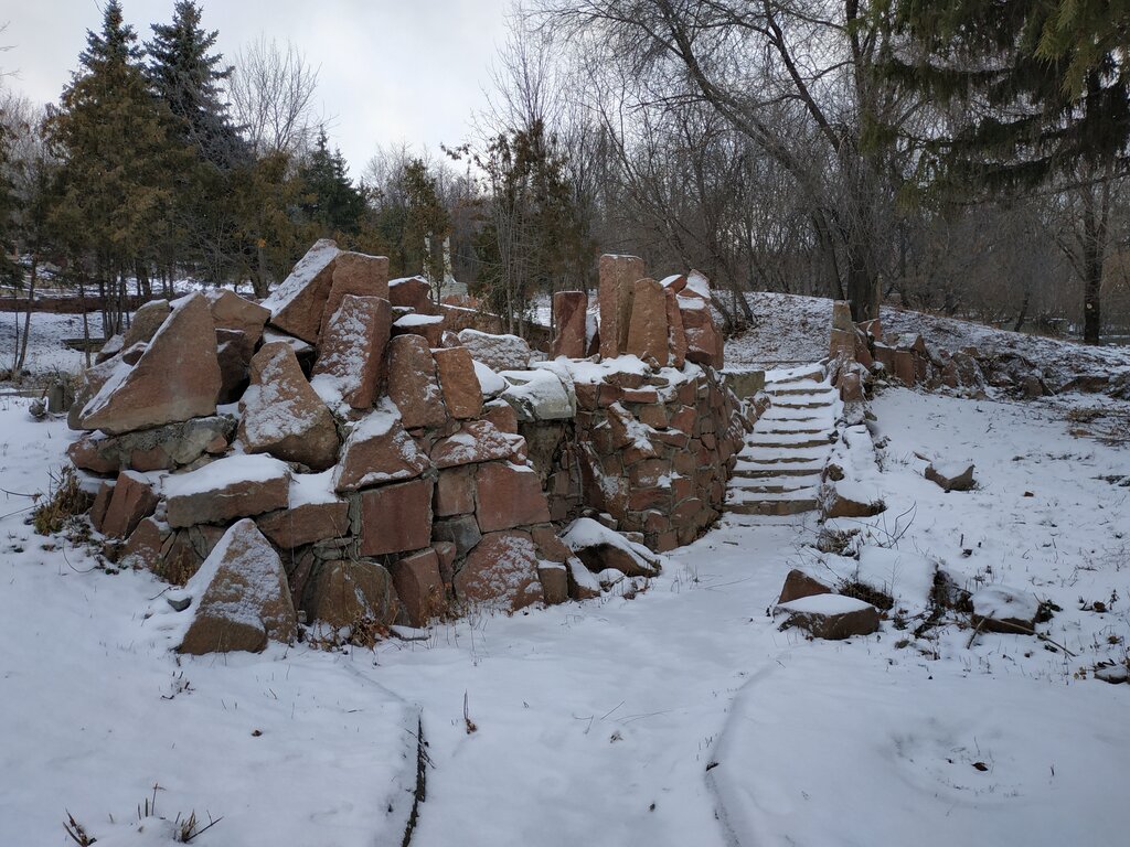 Park, sokak heykeli Туркменская ССР, Ulyanovsk, foto