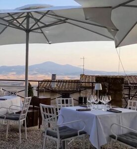 La Terrazza del Chiostro (Tuscany, Provincia di Siena, Corso il Rossellino, 26), restoran