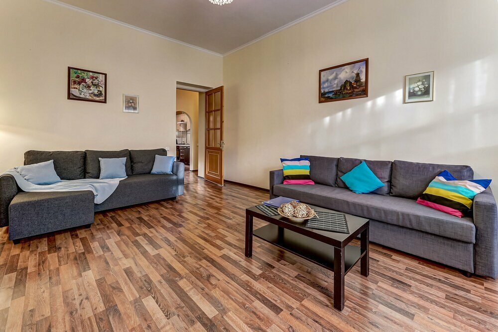 Short-term housing rental Na Pyati Uglah Apartments, Saint‑Petersburg, foto