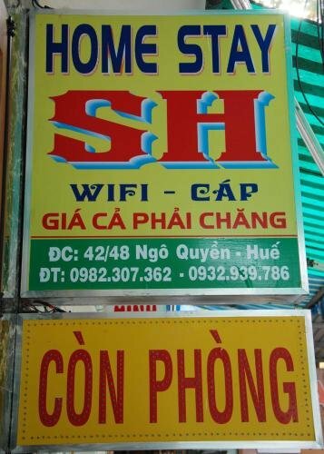 Otel Sh Homestay, Hue, foto