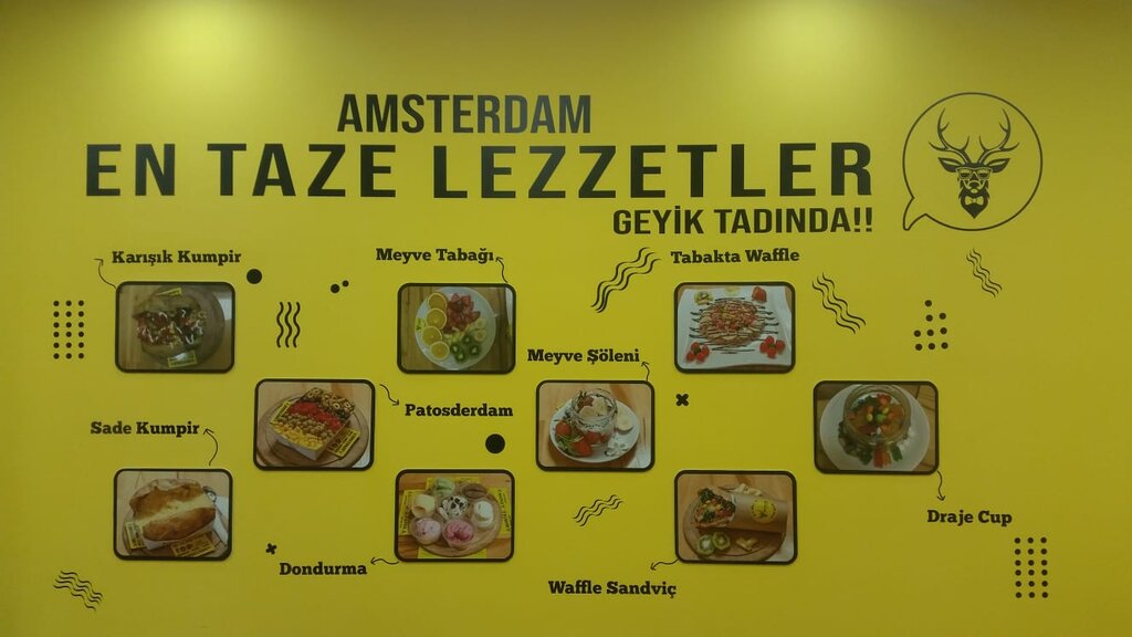 Kafe Amsterdam Waffle&Kumpir, İstanbul, foto