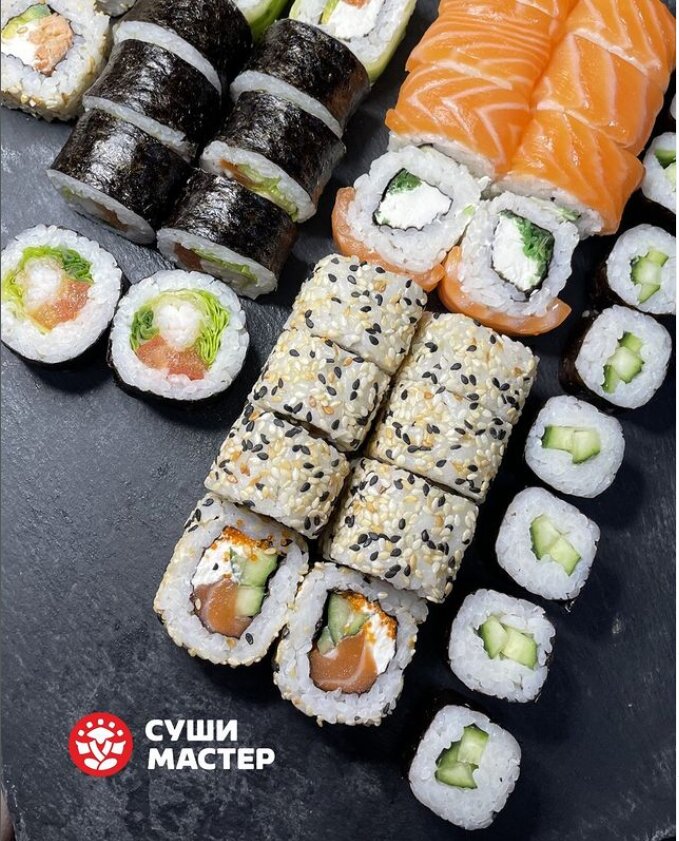 Suşi restoranı Sushi master, Ufa, foto