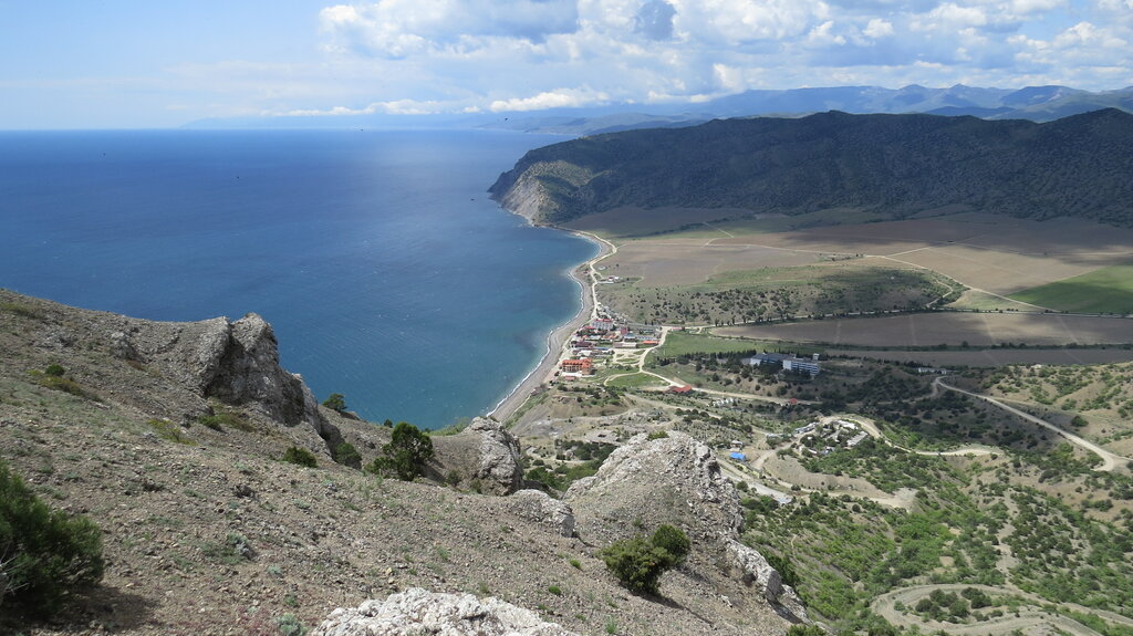 Dağ geçidi Pass, Kırım Cumhuriyeti, foto