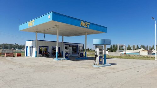 Benzin istasyonu Niet, Jambıl eyaleti, foto