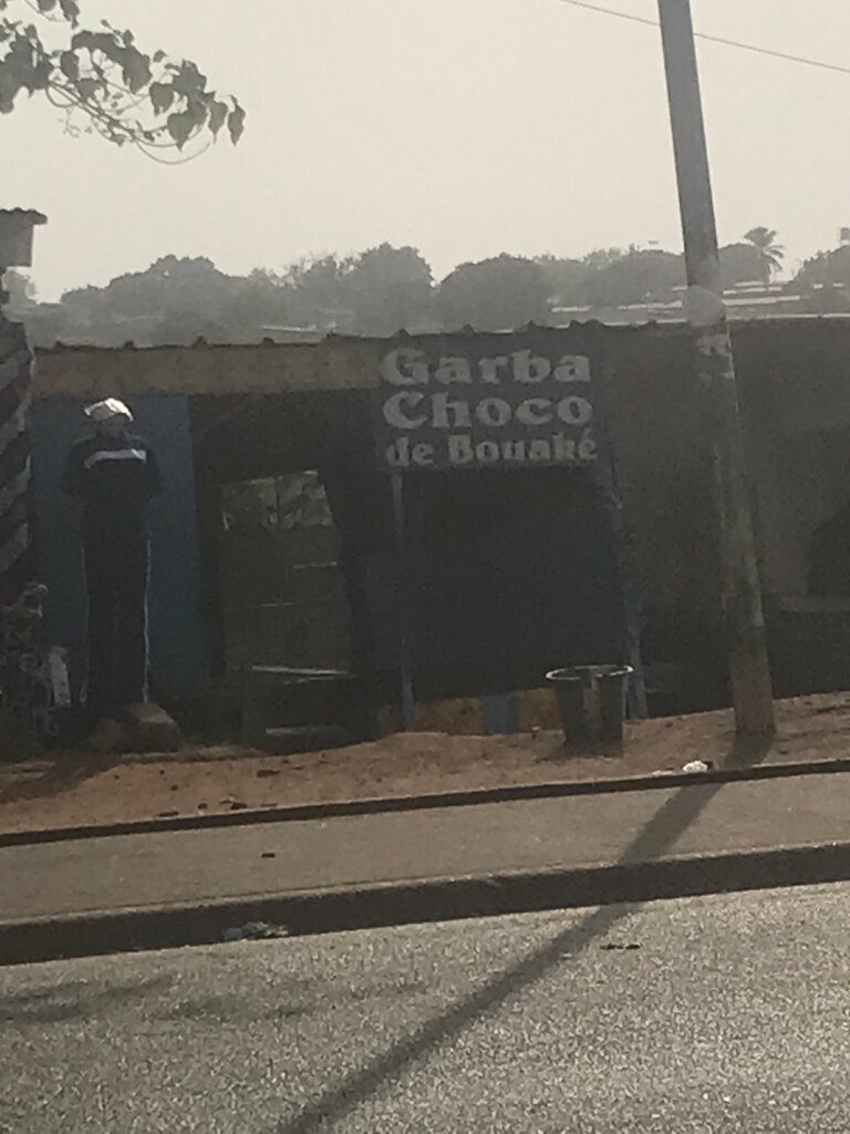 ATM'ler Garba choco de bouake, Bouake, foto