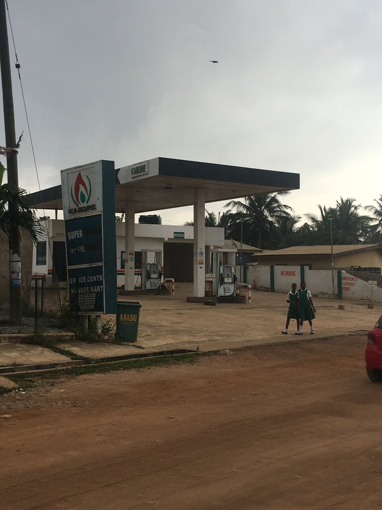 Benzin istasyonu Kabore filling station, Dünya, foto