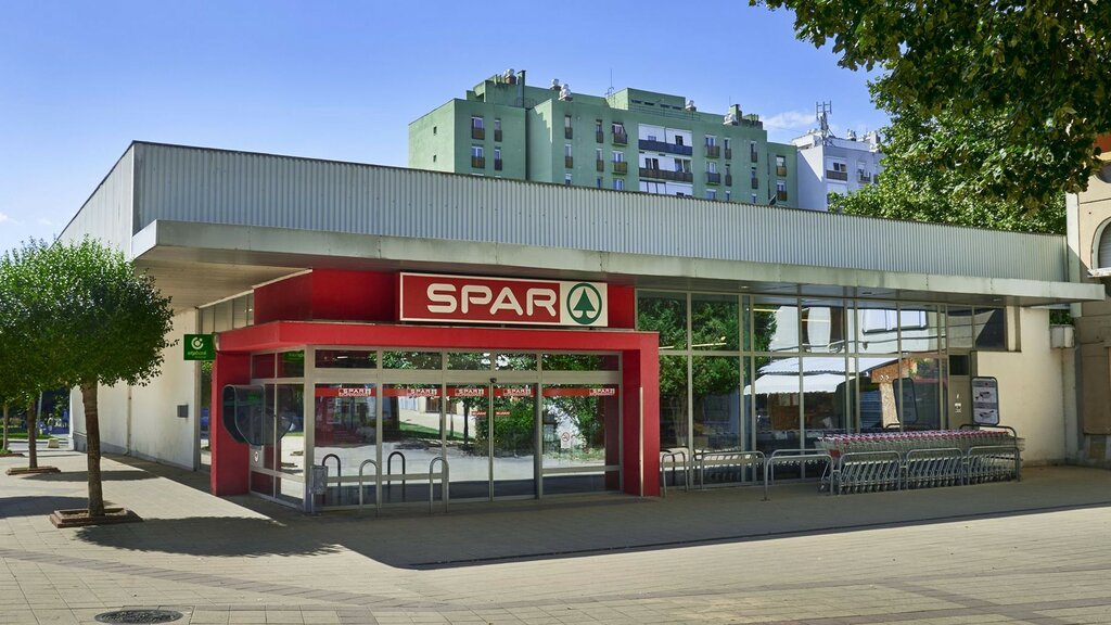 Süpermarket Spar szupermarket, Pecs, foto