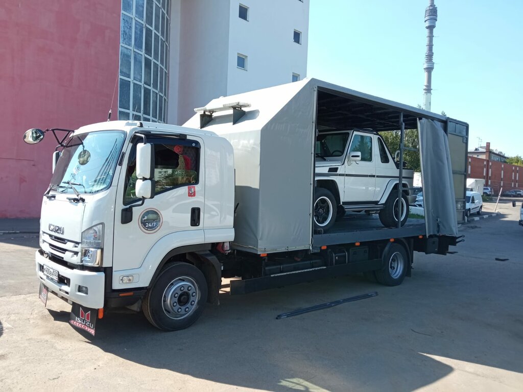 Araç nakliye Крытый эвакуатор, Moskova, foto