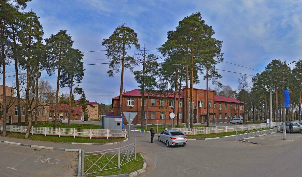 Poliklinikler Shaturskaya Tsentralnaya Rayonnaya bolnitsa Narkologicheskoye dispansernoye otd. g. Shatura, Şatura, foto