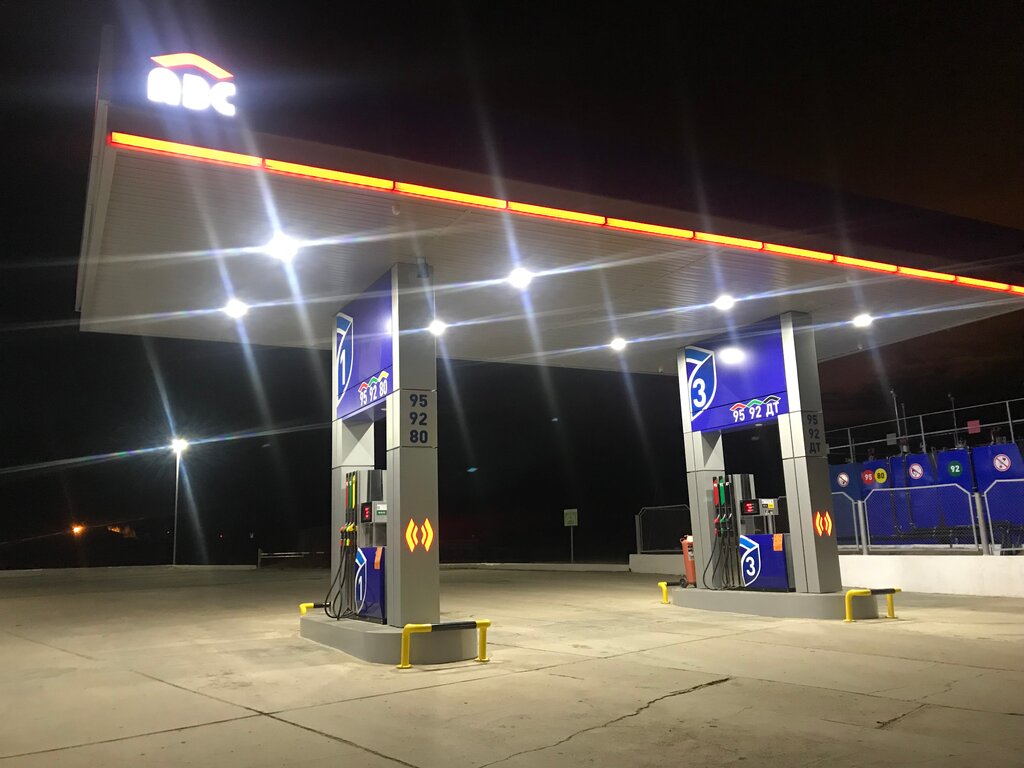 Benzin istasyonu Комфорт АЗС, Zabaykalski krayı, foto